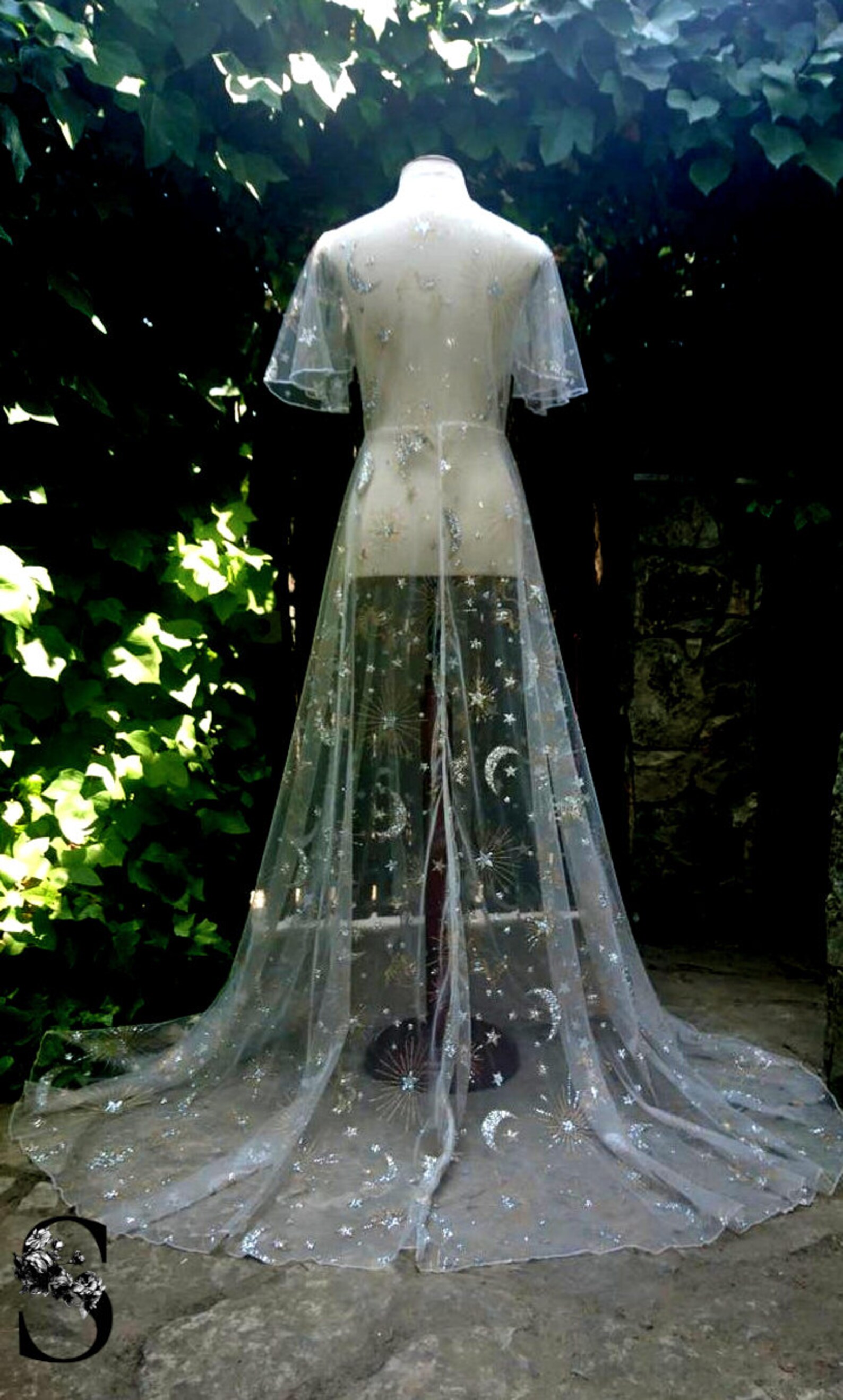 Celestial robe Stars celestial gown Vintage celestial robe | Etsy