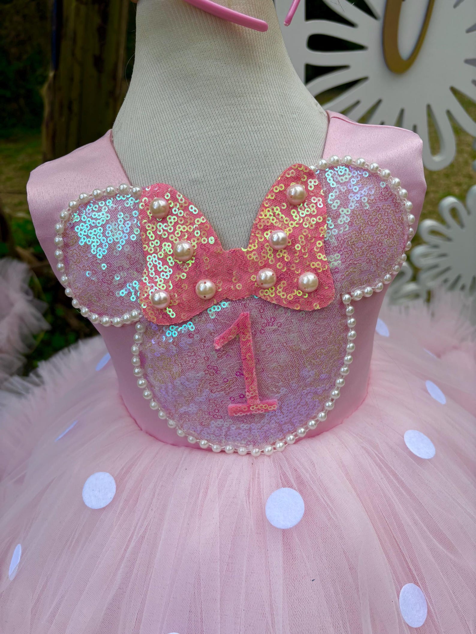 Minnie Mickey Mouse Inspired Dress Costume Set, Toddler Pageant Tutu ...