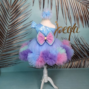 Mermaid Theme Baby Pageant Dress, Under the Sea Costume, Custom ...