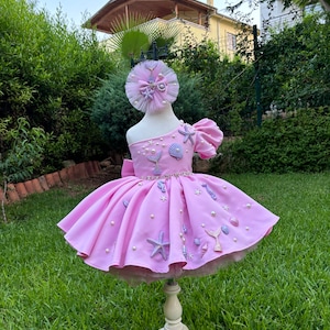 Under the Sea Costume, Custom Starfish Prom Gown, Mermaid Theme Baby ...