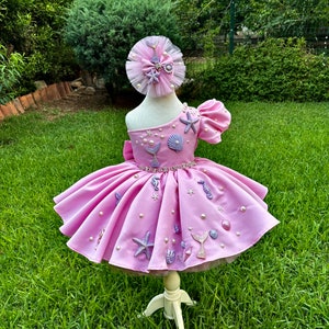 Under the Sea Costume, Custom Starfish Prom Gown, Mermaid Theme Baby ...
