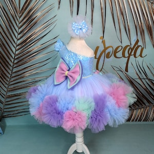 Mermaid Theme Baby Pageant Dress, Under the Sea Costume, Custom ...