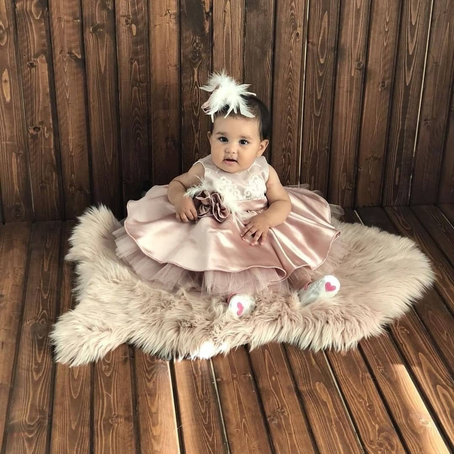 Custom Design Embriodery Baby Gown Baby Girl Rose Dress | Etsy