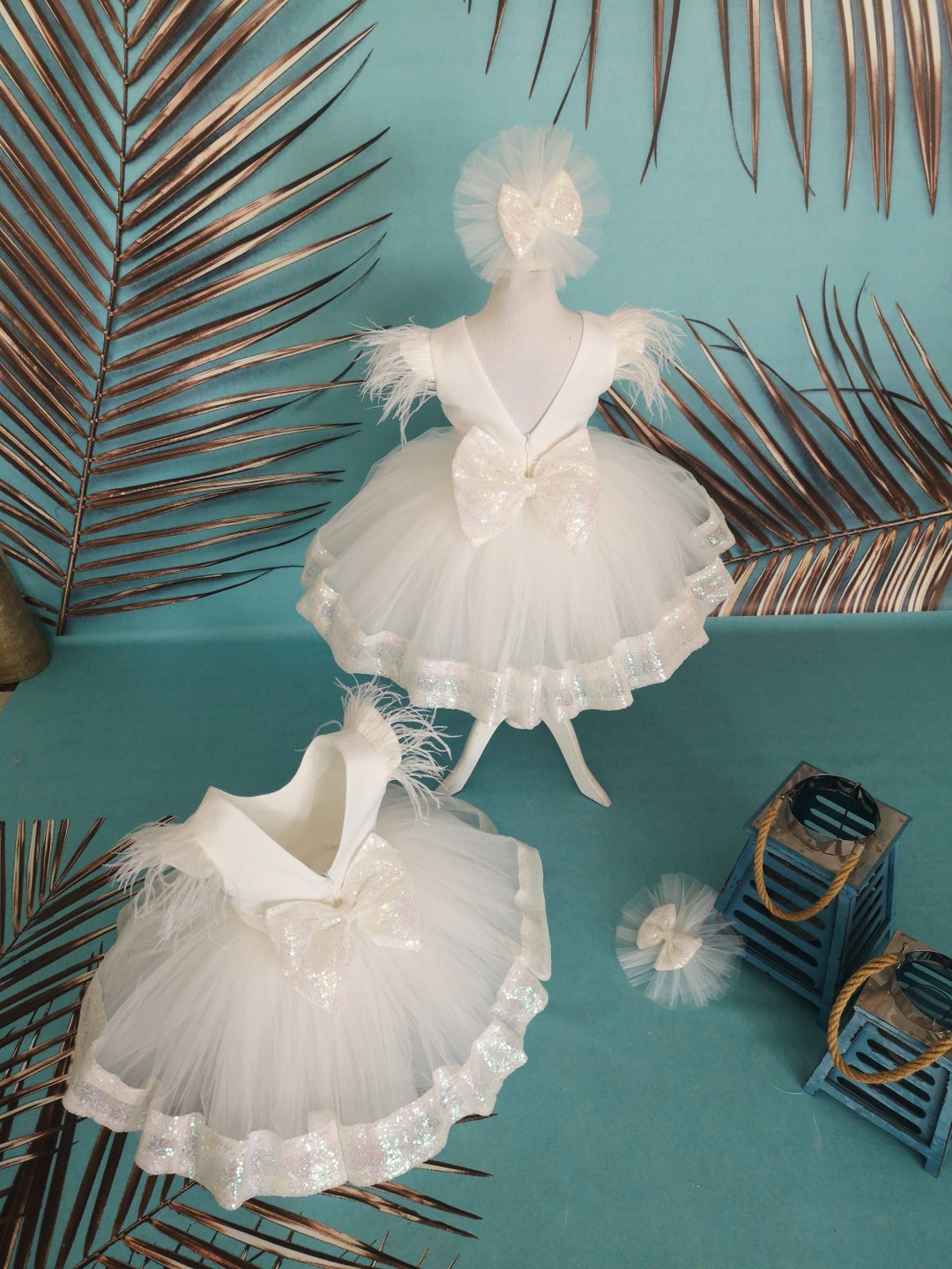 White Minnie Bride Costume, Jr Bridesmaid Dress, Baby Bridal, Kid ...