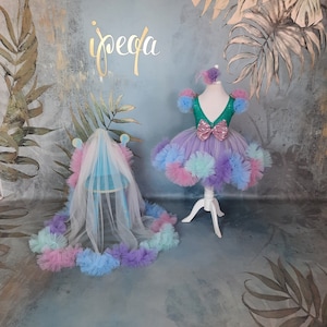 Custom Starfish Prom Gown, Mermaid Theme Baby Pageant Dress, Under the ...