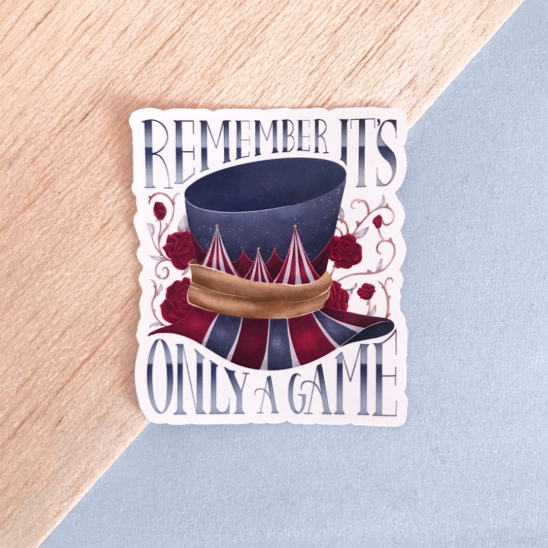Remember It's Only a Game STICKER - Etsy
