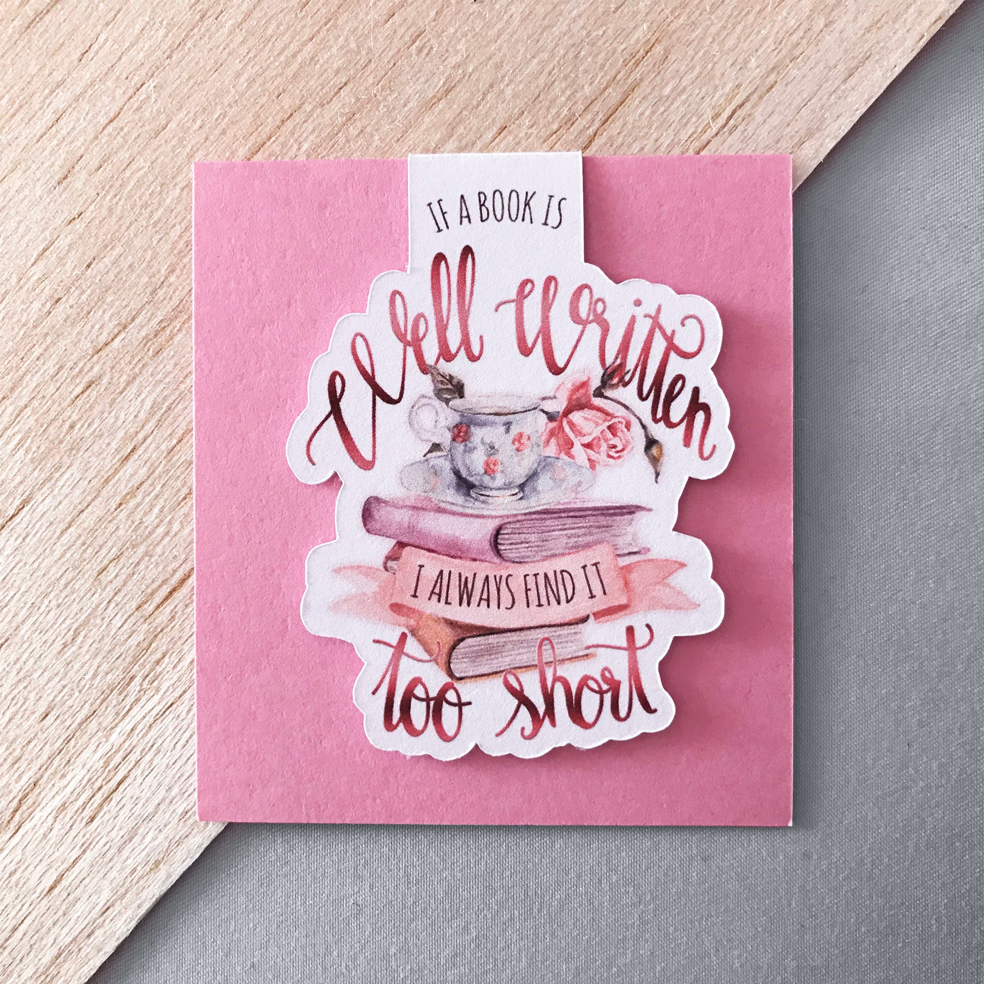 If A Book Is Well Written MAGNETIC BOOKMARK Etsy If A Book Is Well Written MAGNETIC BOOKMARK Etsy