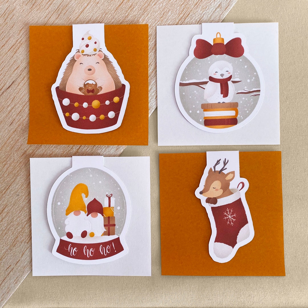 Winter Wonderland Collection MAGNETIC BOOKMARKS - Etsy