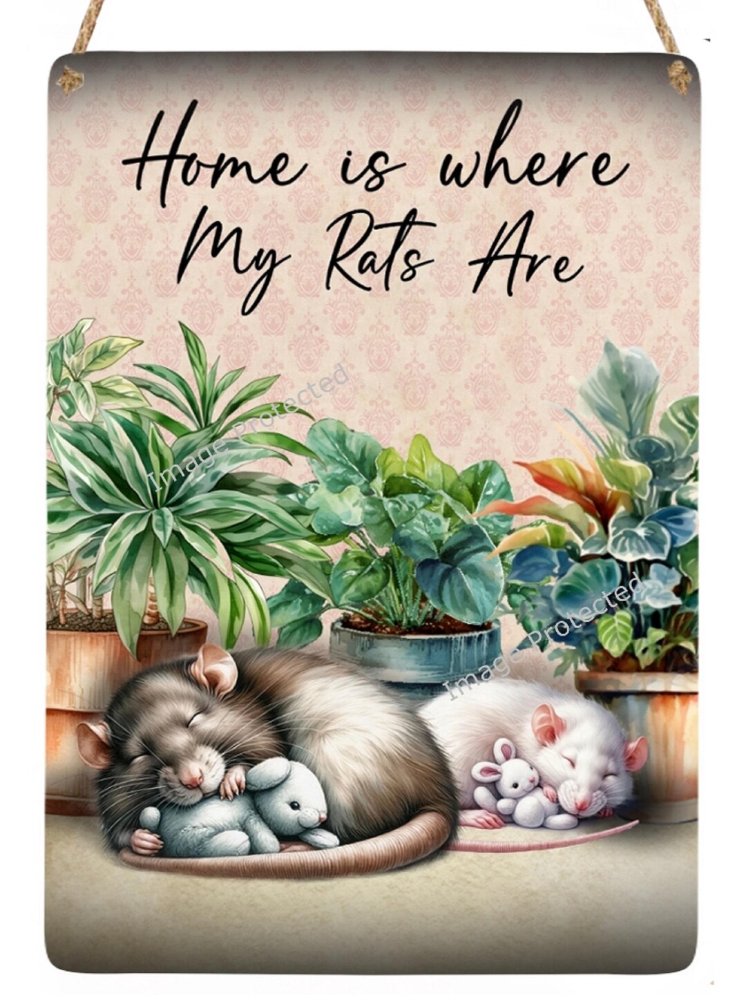 Pet Rat Sign Rat Sign Motivational Quote Home is Where My Pet Rat Is - Etsy