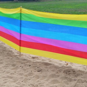 13 Ft Beach Windscreen Privacy Windbreak Made in Europe + Free Bag - Etsy