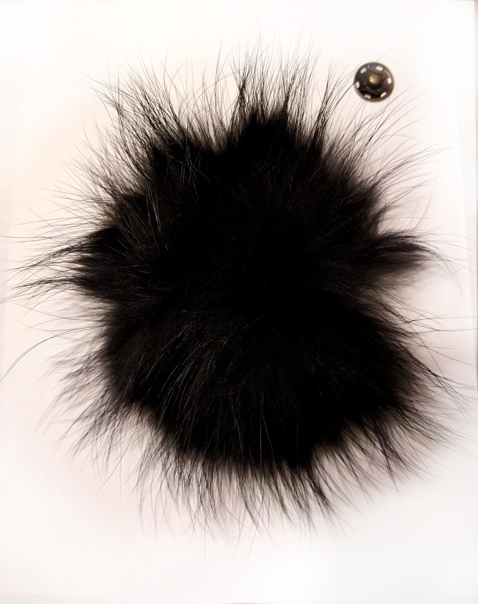 Raccoon Snap on Pom Pom Replacement - Etsy