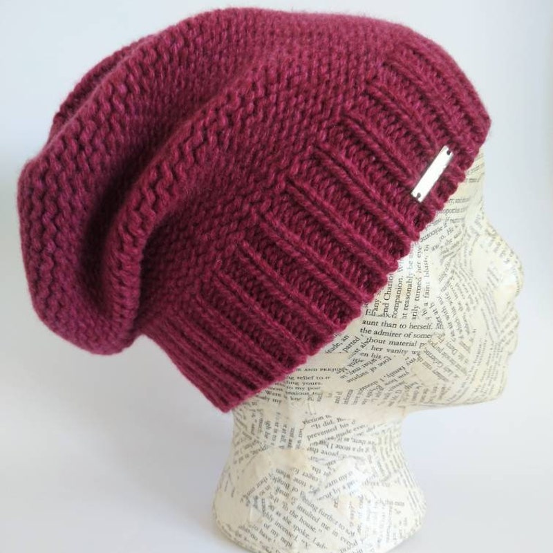 Chunky Slouchy Hat - Etsy