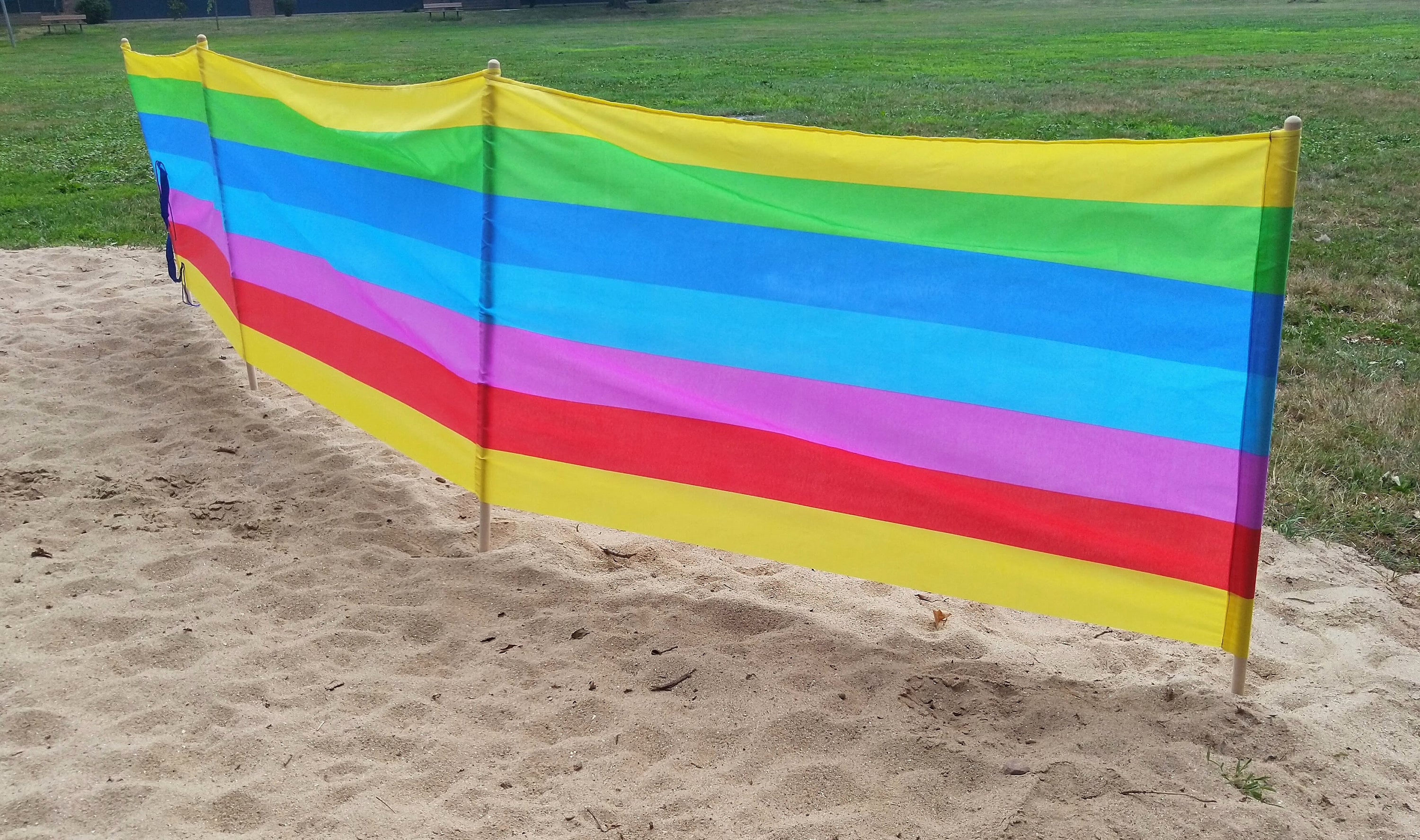 13 Ft Beach Windscreen Privacy Windbreak Made in Europe Free - Etsy