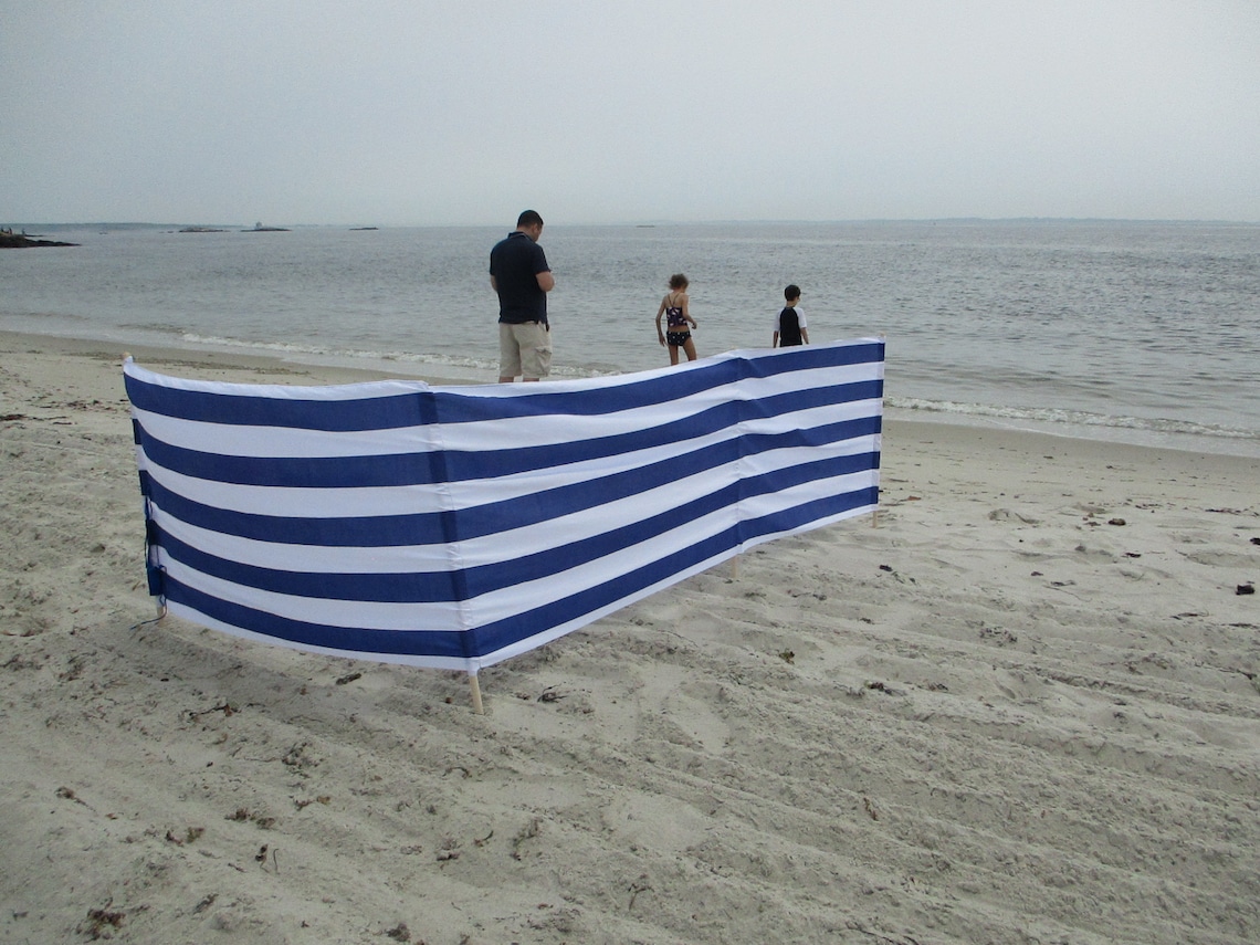 13 Ft Beach Windscreen Privacy Windbreak Made in Europe + Free Bag - Etsy