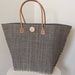Oversized Raffia Bag Woven Straw Beach Bag Made in - Etsy