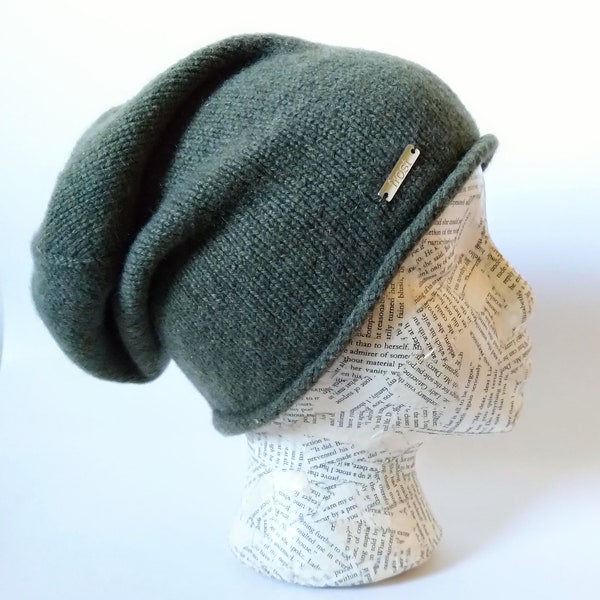 Slouchy Knit Hat - Etsy