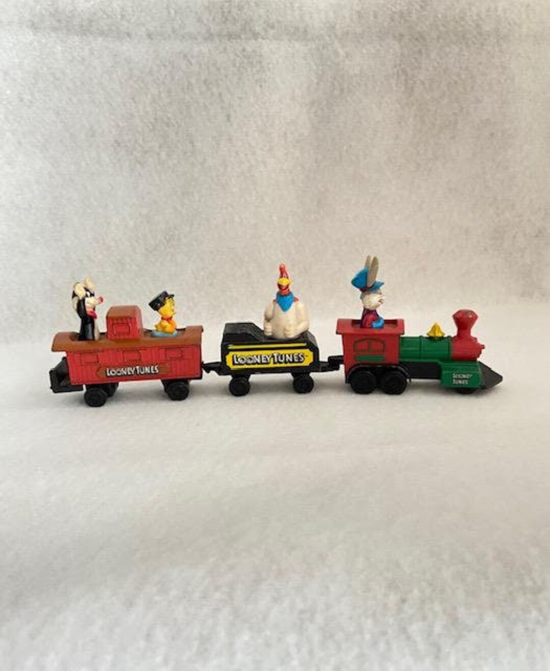 Vintage Looney Tunes 1989 Three Piece Train Set - Etsy