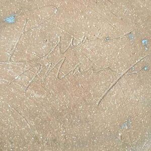 Vintage Signed Brian Marx Salt Glazed Pottery Crock / Planter / Vase ...