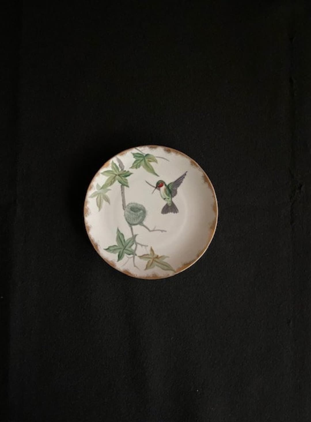 Vintage Lefton China Hand Painted Hummingbird E2168 Collector Wall ...