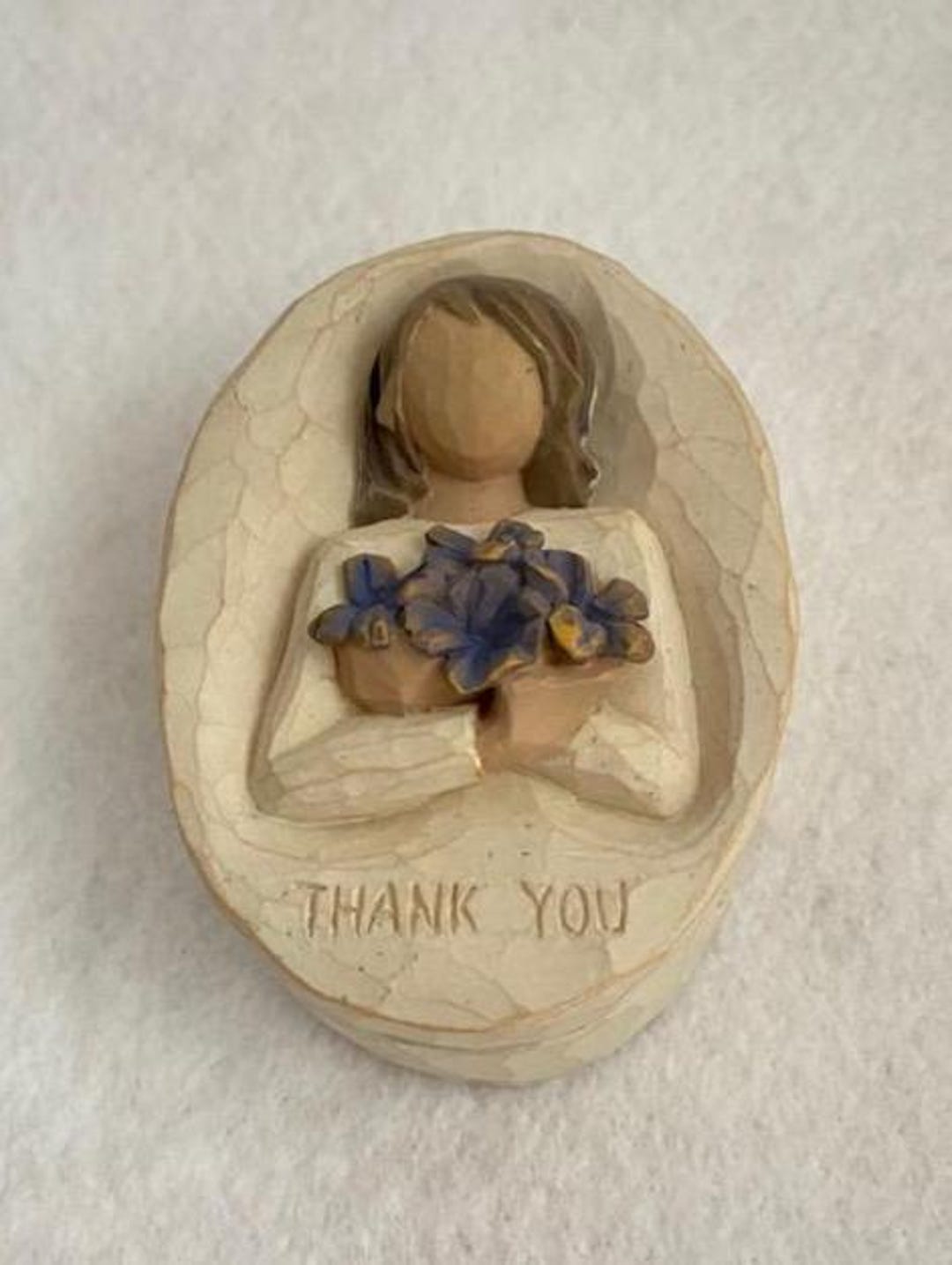 Willow Tree "thank You" Keepsake Trinket Box by Demdaco / Susan Lordi ...