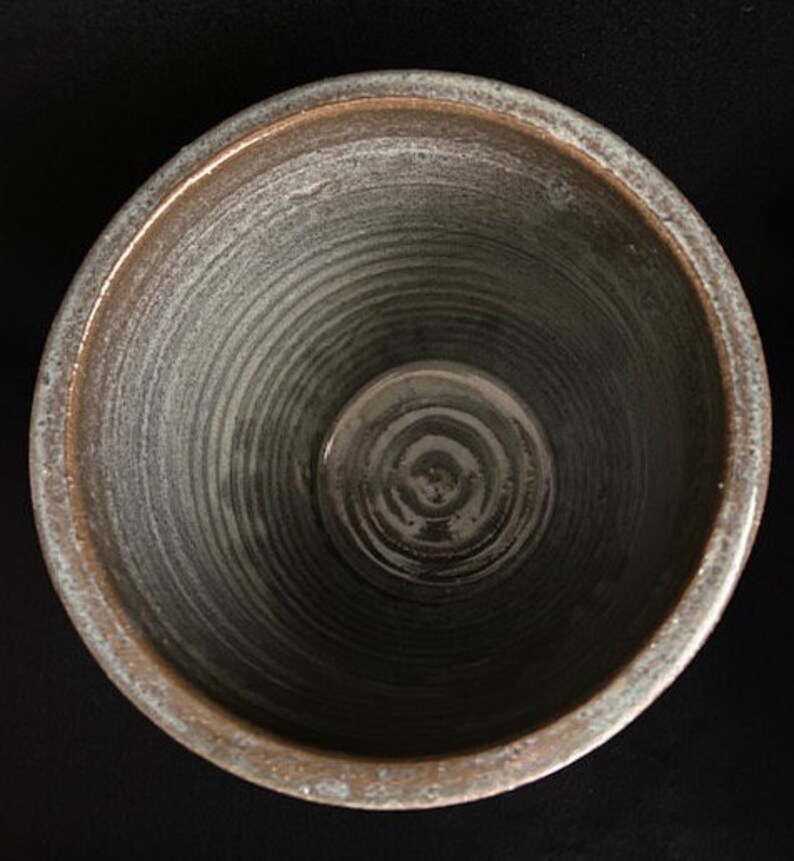 Vintage Signed Brian Marx Salt Glazed Pottery Crock / Vase / Planter ...