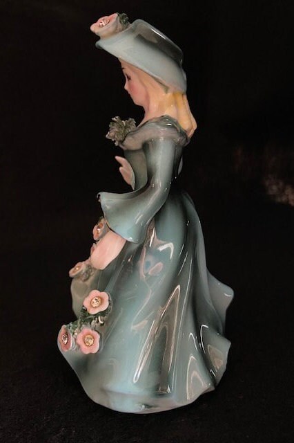 Vintage Geo. Z. Lefton Southern Belle Porcelain Figurine 10337 - Etsy