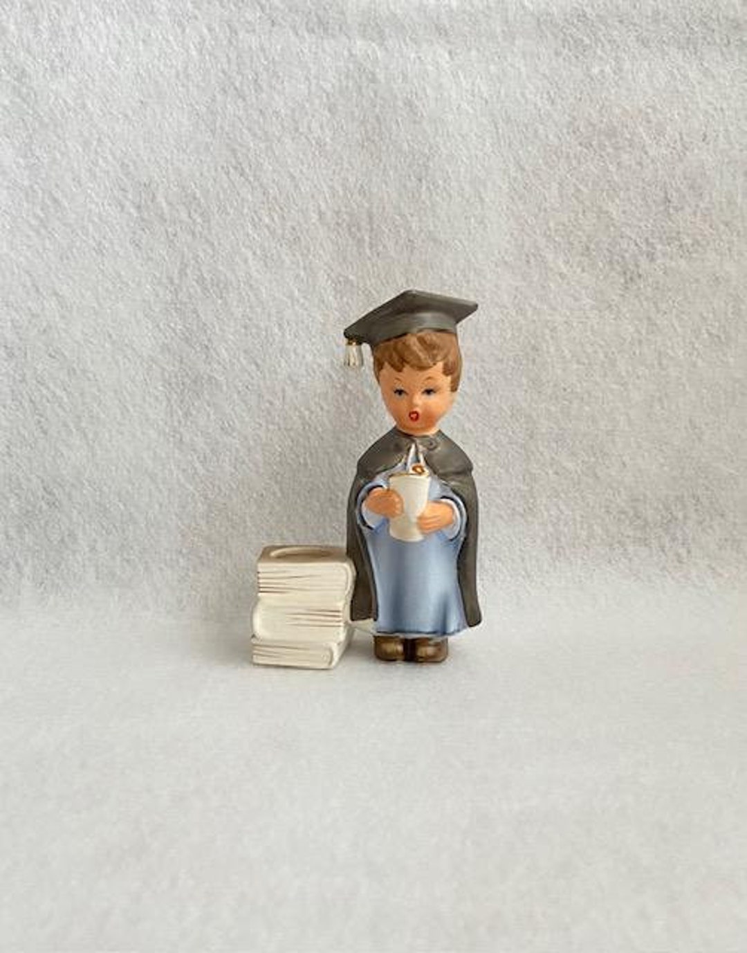 Vintage HF Co. Boy Graduate Figurine / Candle Holder Japan - Etsy