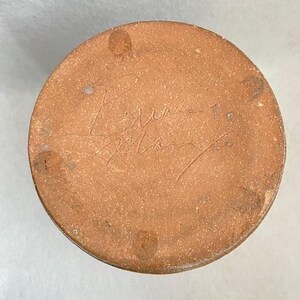 Vintage Signed Brian Marx Salt Glazed Pottery Crock / Planter / Vase ...