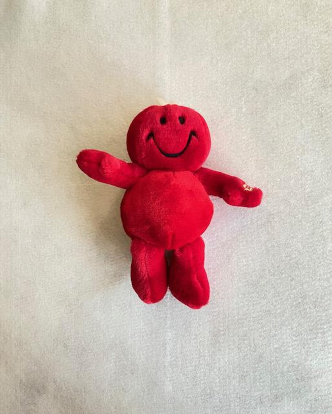 Vintage Tickle Tickle Wiggle Wiggle Red Smiley Face Battery Operated ...