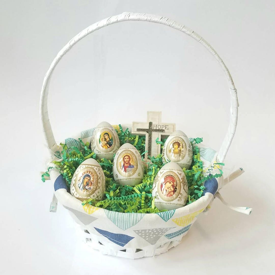Wooden Icon Easter Eggs, Easter Decorations, Easter Gifts, Easter Eggs ...