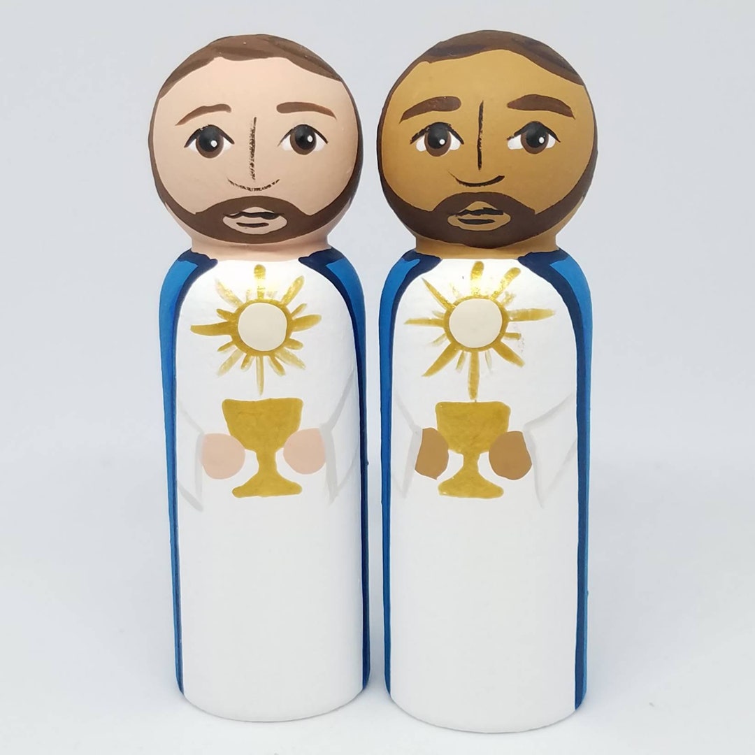 Personalized First Communion Peg Doll, Blessed Sacrament, Corpus ...