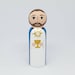 Personalized First Communion Peg Doll, Blessed Sacrament, Corpus ...