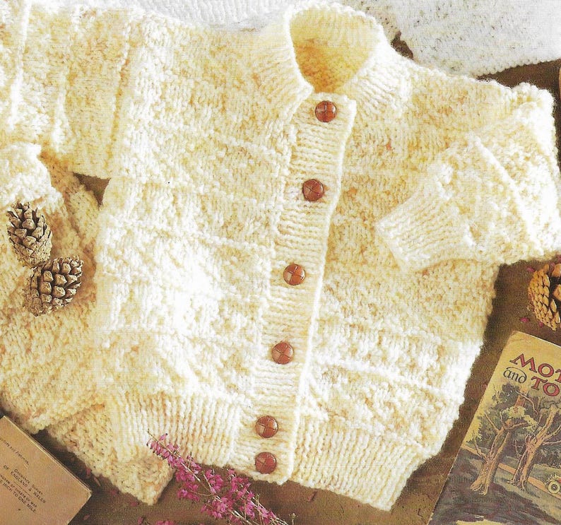 10 X Aran Knitting Pattern Children Toddler Baby Boy Girl Cable Aran ...