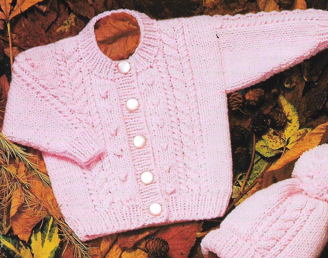 5 X Aran Knitting Pattern Children Toddler Baby Boy Girl Cable Aran PDF ...