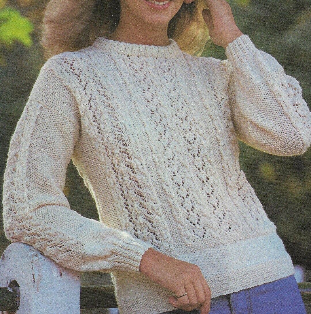 11 X Guernsey Style DK Pdf Family Boys Knitting Pattern Ladies Mens ...