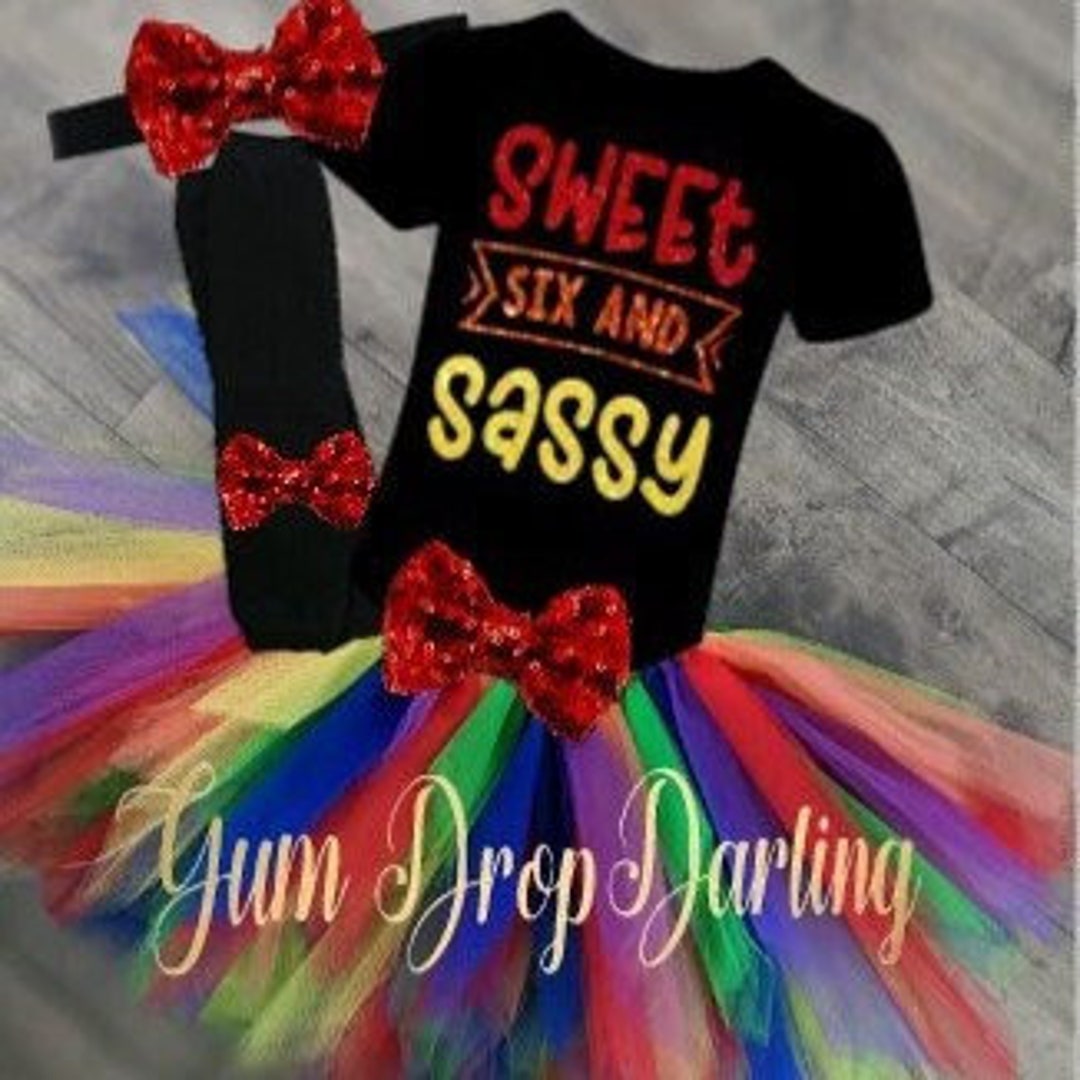 6th Birthday, Girls Sixth, Rainbow Birthday, Sweet Six Sassy, Birthday ...