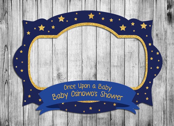 Little Stars Baby Shower Party, Photo Booth Frame, Little Stars ...