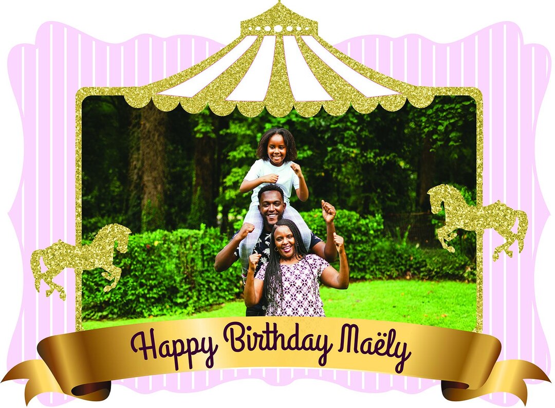60 Photos for Carousel Frame Themed Party Gift - Etsy