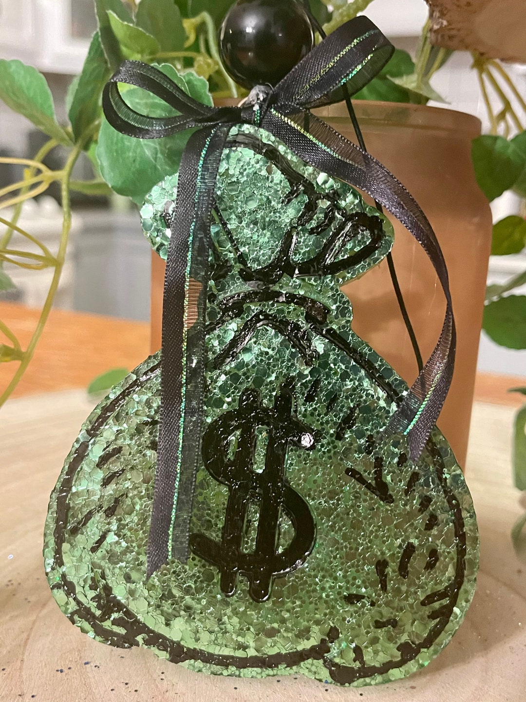 Large Money Bag of Money Car Freshie| Gift for Boss | Gift for Co ...