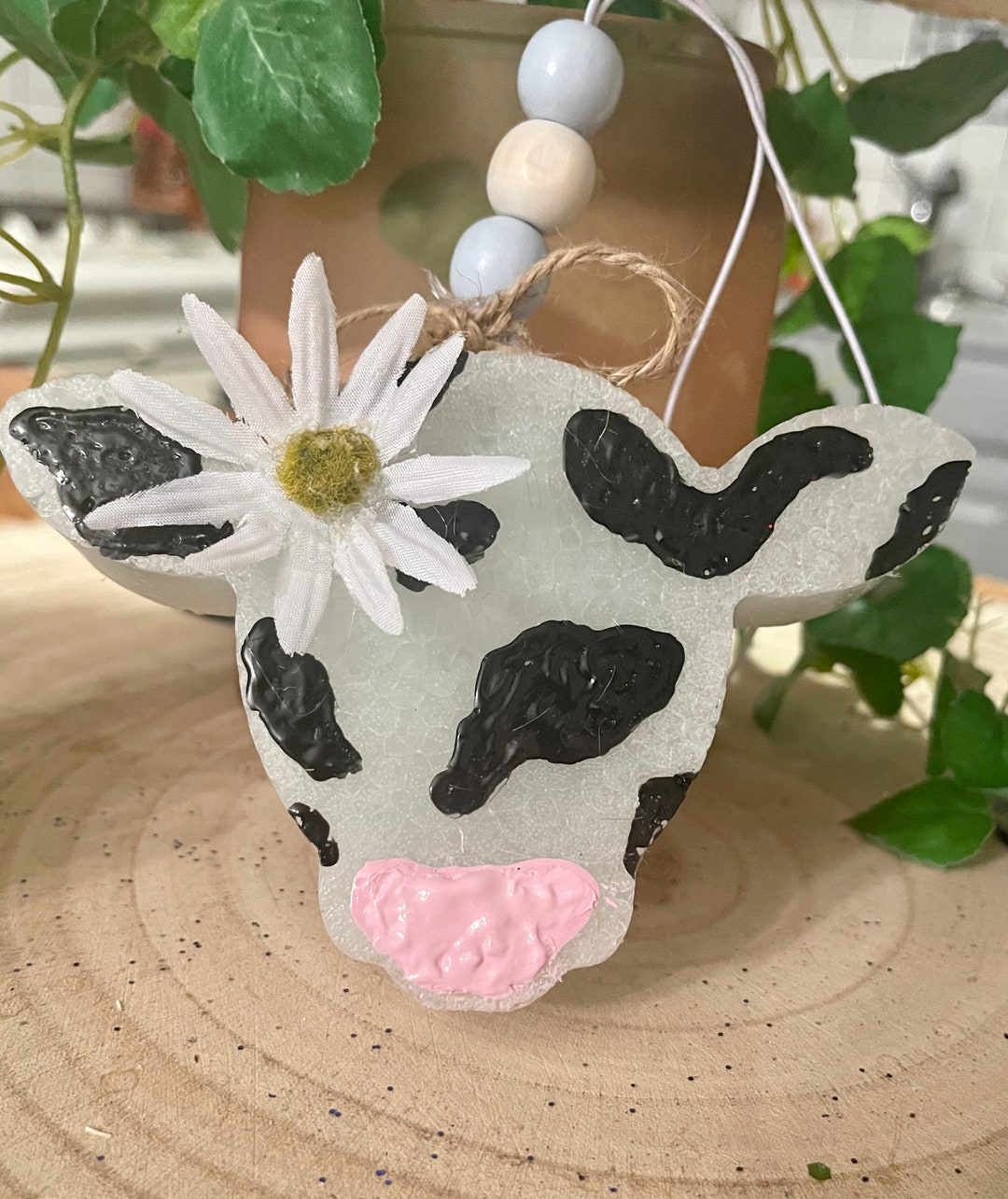 Cow Freshie Cow Print Cow Head Air Freshener Cow Lovers - Etsy