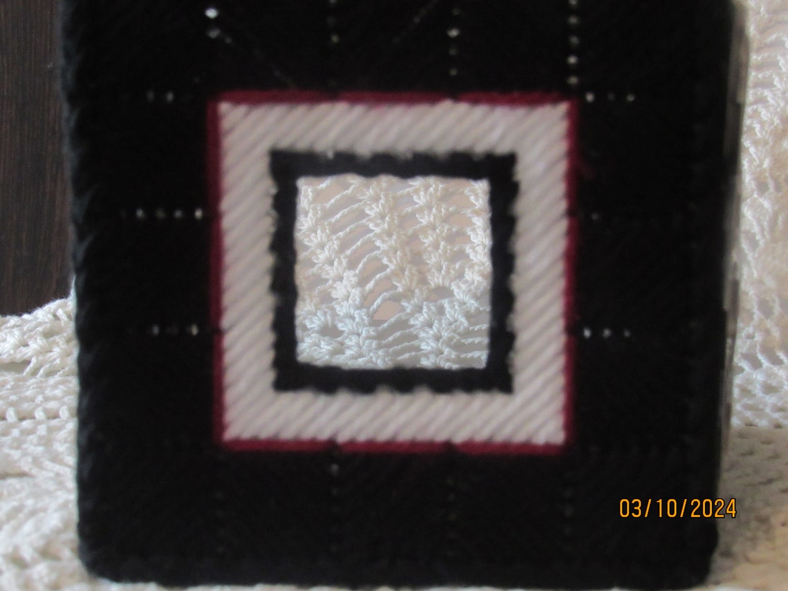 Baseball / Sports / Dad New Tissue Box Cover - Handmade - Plastic ...