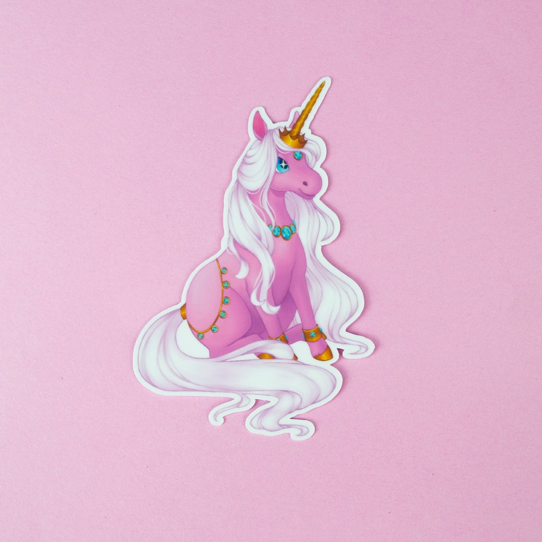 Pink Unicorn Sticker Magical Decal for Laptops, Water Bottles, and ...