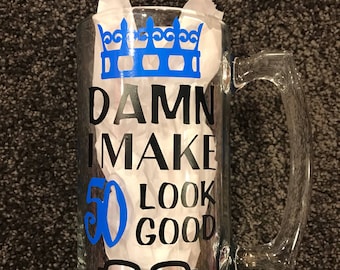 Nifty Fifty Glass - Etsy