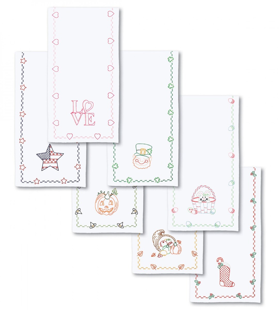 Jack Dempsey Needle Art Holidays Table Runner Collection - Etsy