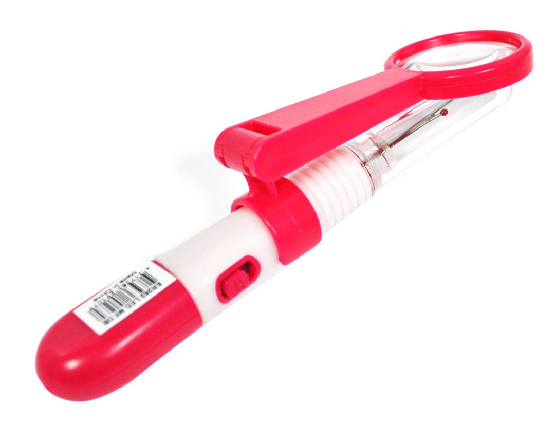 Sew Easy LED Seam Ripper With Magnifier Pink - Etsy