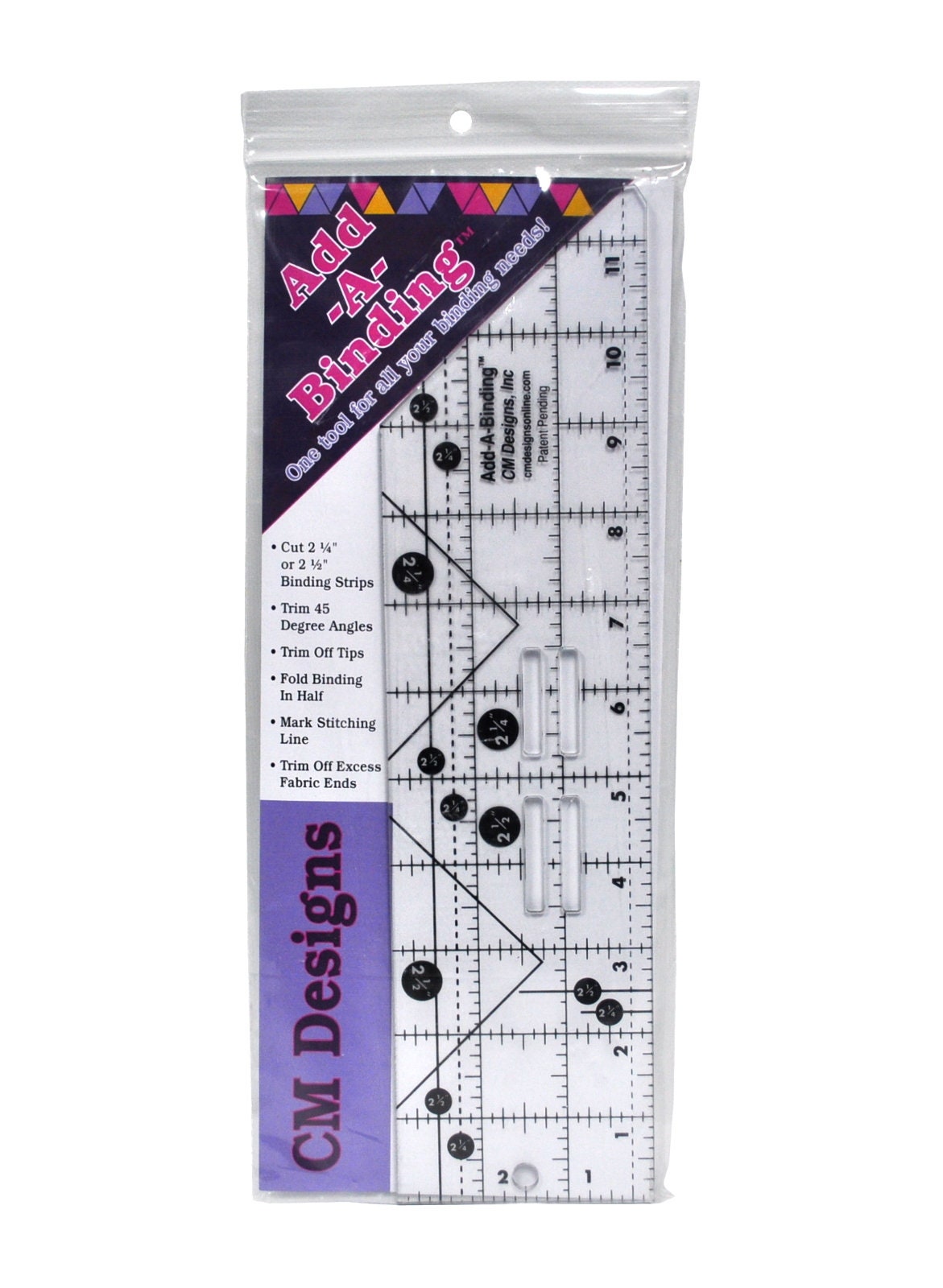 CM Designs Add-a-binding Quilting Ruler - Etsy
