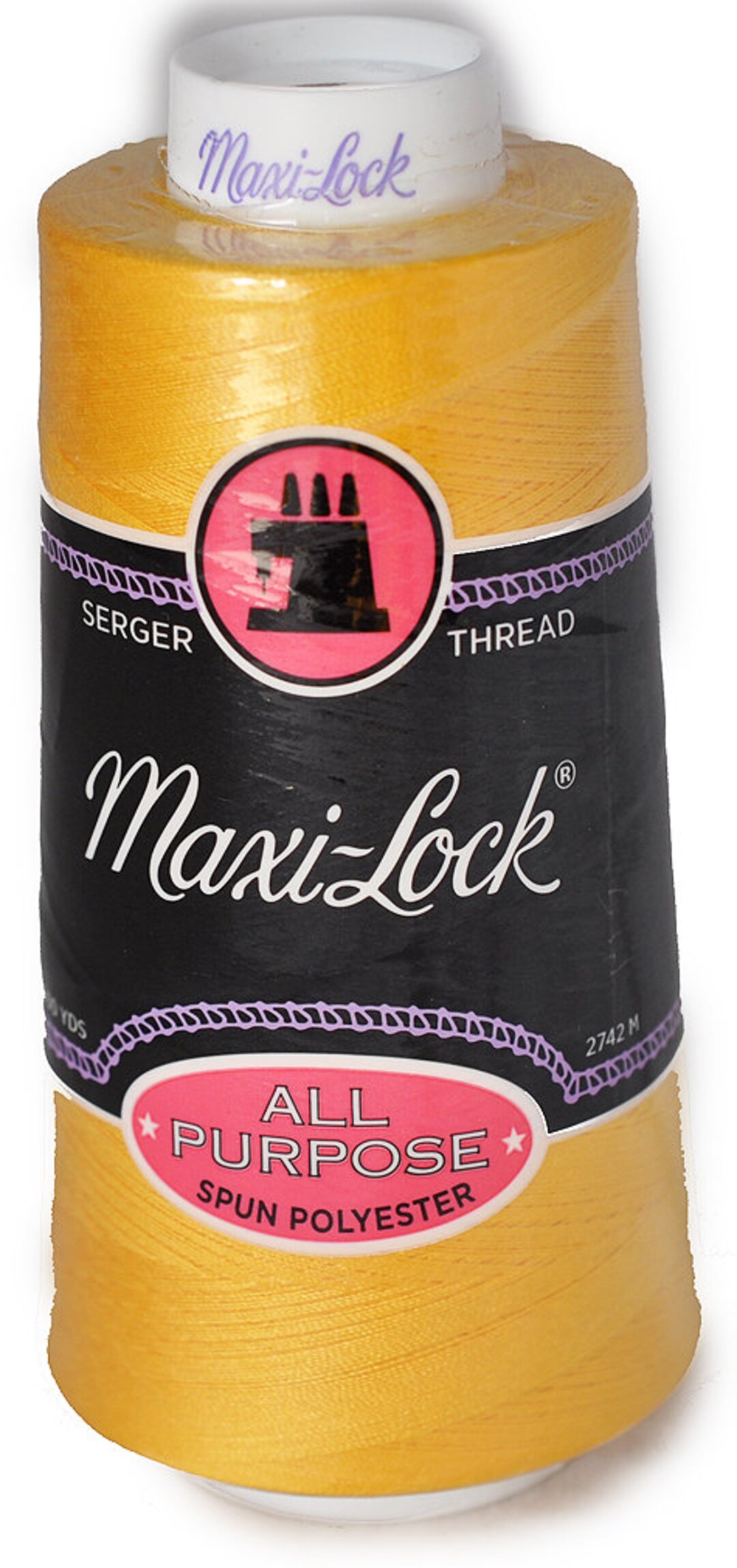 Maxi Lock All Purpose Thread GOLD 3000YD Cone MLT-025 - Etsy