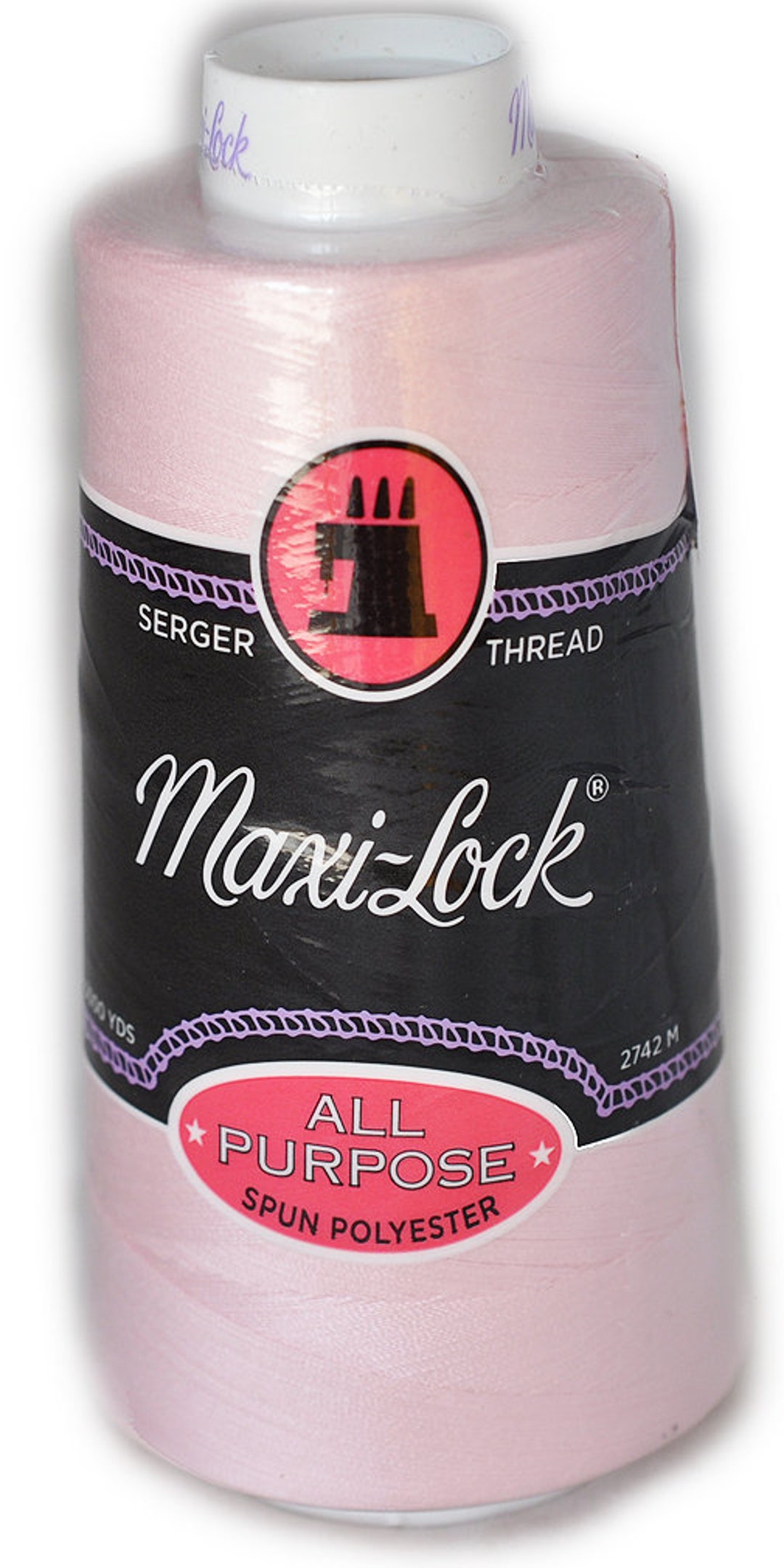Maxi Lock All Purpose Thread Pink 3000 YD Cone MLT-051 - Etsy