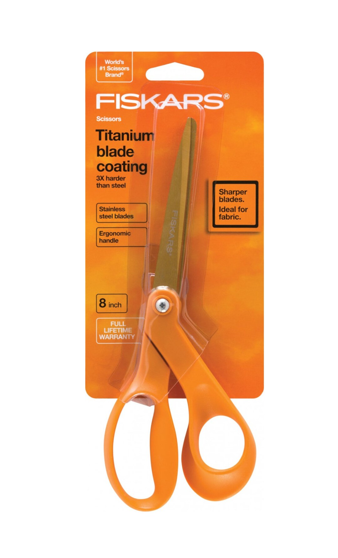 Fiskars Premier 8 Inch Bent Titanium Scissors - Etsy