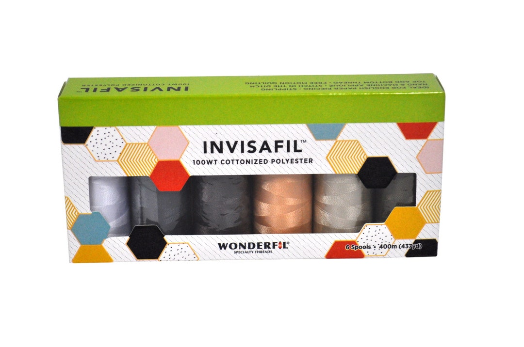 Wonderfil Invisafil Always Neutral Cottonized Polyester Mini Thread ...